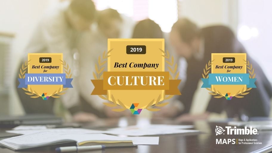 Trimble Takes Home Three "Best Company" Awards 2019
