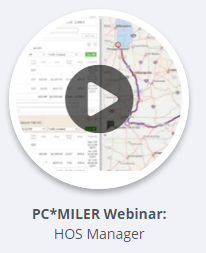 PC*MILER Tutorial on HOS Manager